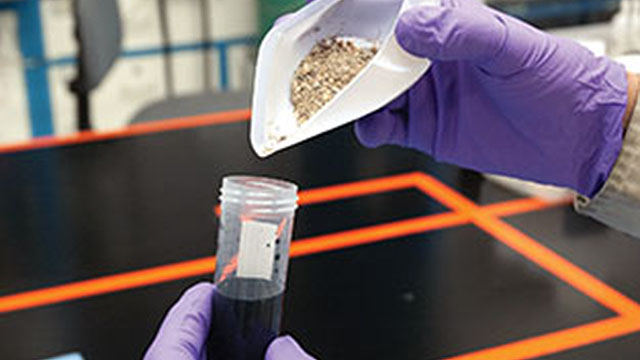 Fine aggregate determination